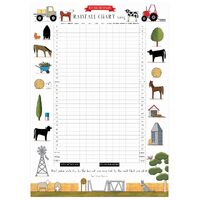 General Store Rainfall Charts Standard Rainfall Chart 2025